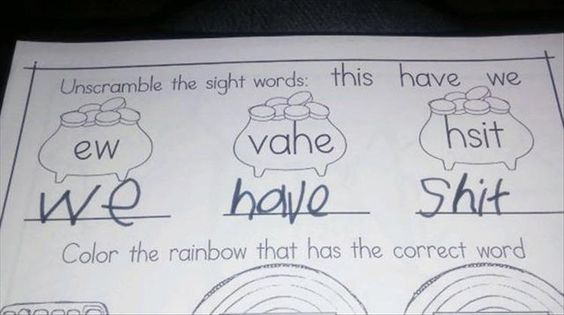 14 Funny Homework Answers from Clever Students