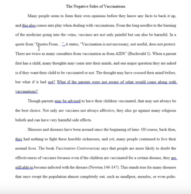 Example Of An Introduction Research Paper