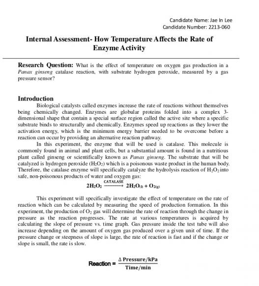  Good Lab Report Example What Is A Good Lab Report Title 2019 01 11